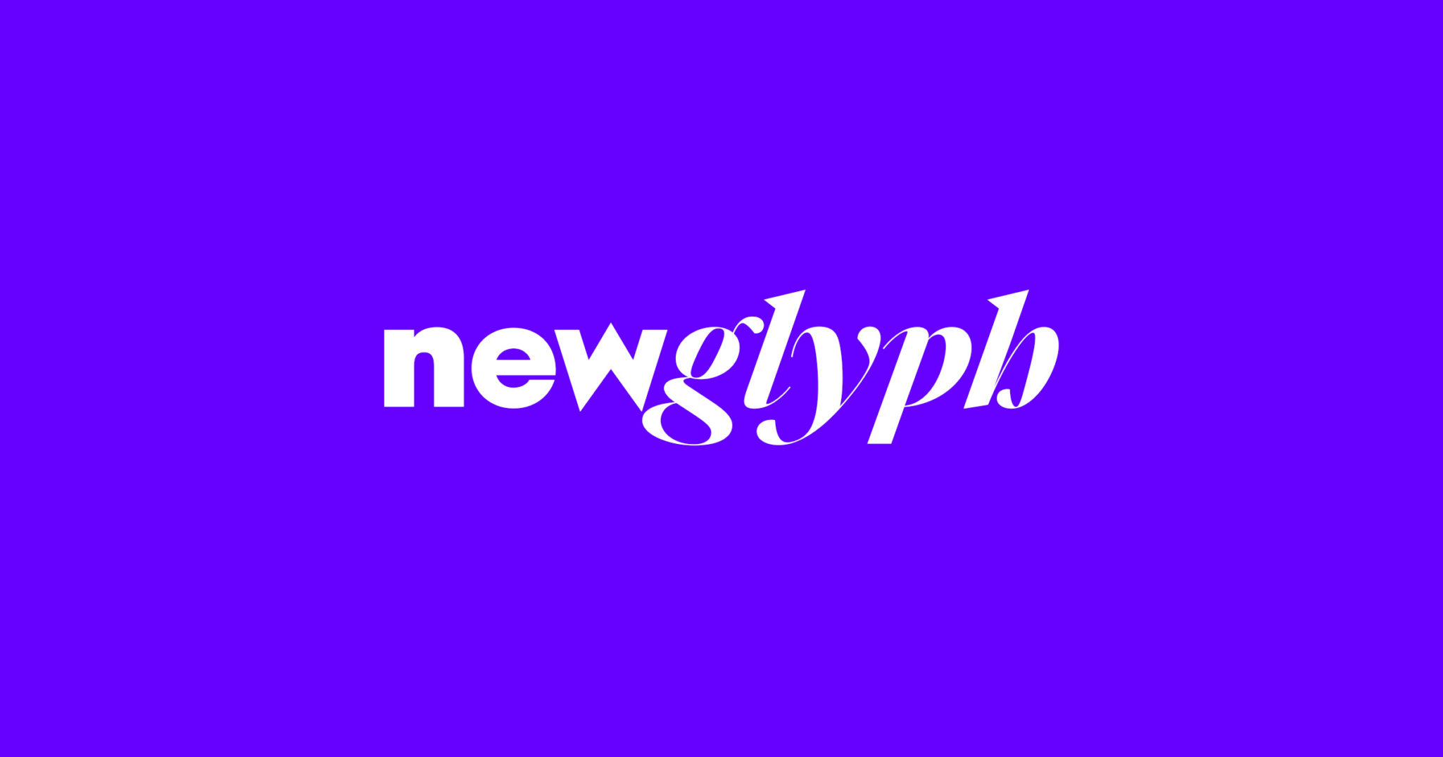 newglyph - New Swiss Type Design